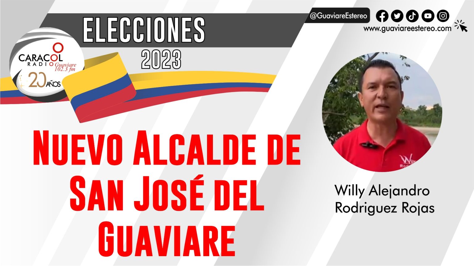 Para la Alcaldía de San José del Guaviare ganó Willy Alexander ...