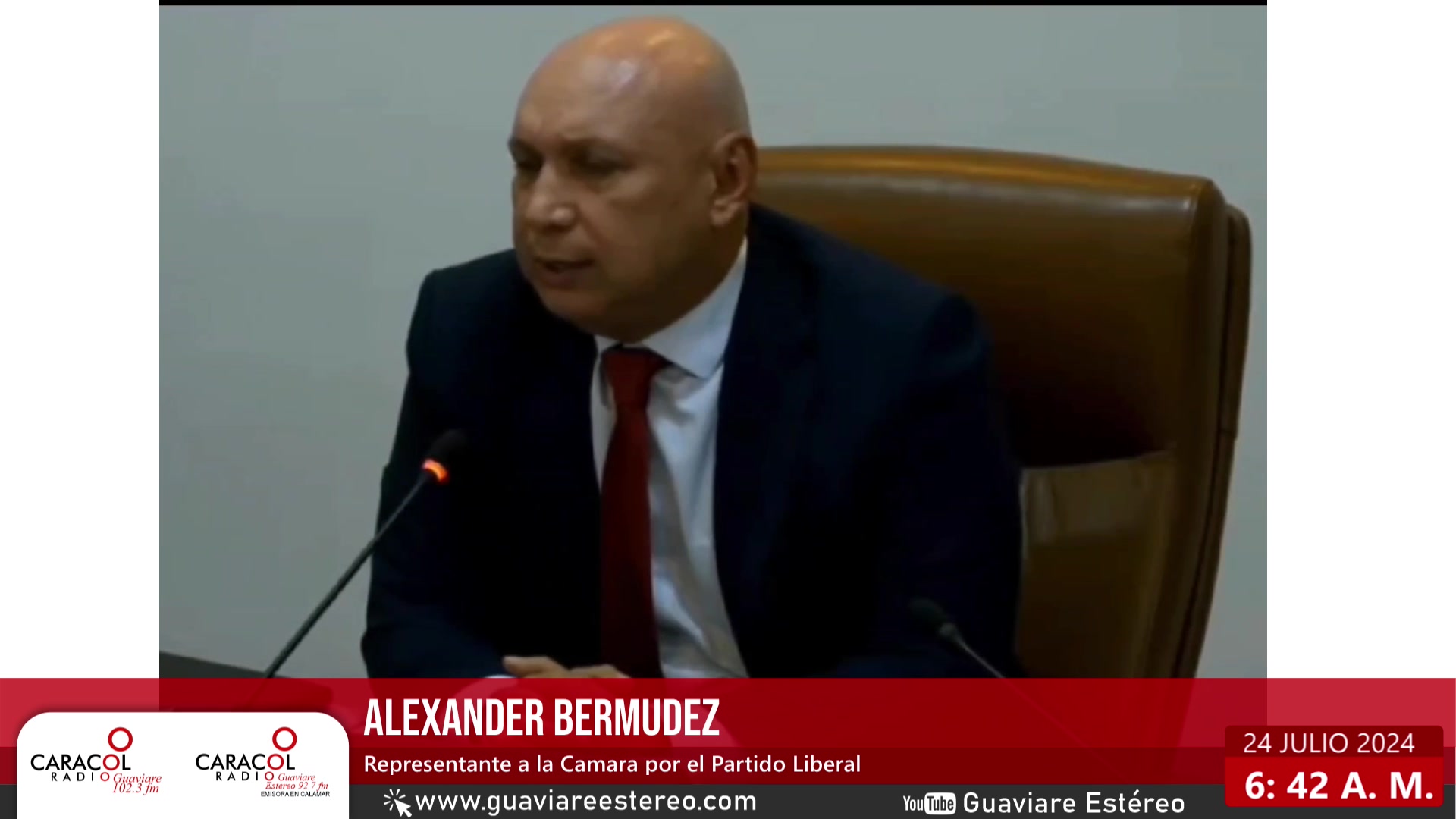 El congresista Alexander Bermúdez fue elegido vicepresidente de la ...